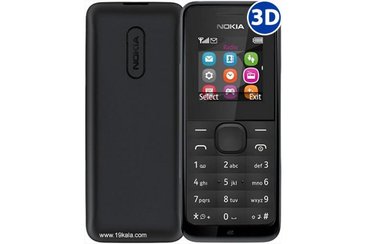 نوکیا 105 دوسیم کارت-2015-Nokia 105-Dual Sim-2015