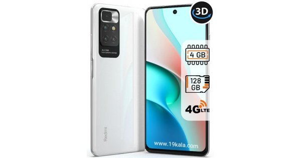 گوشی شیائومی Redmi 10 ظرفیت 128 رم 4 گیگابایت + قیمت ، خرید و مشخصات